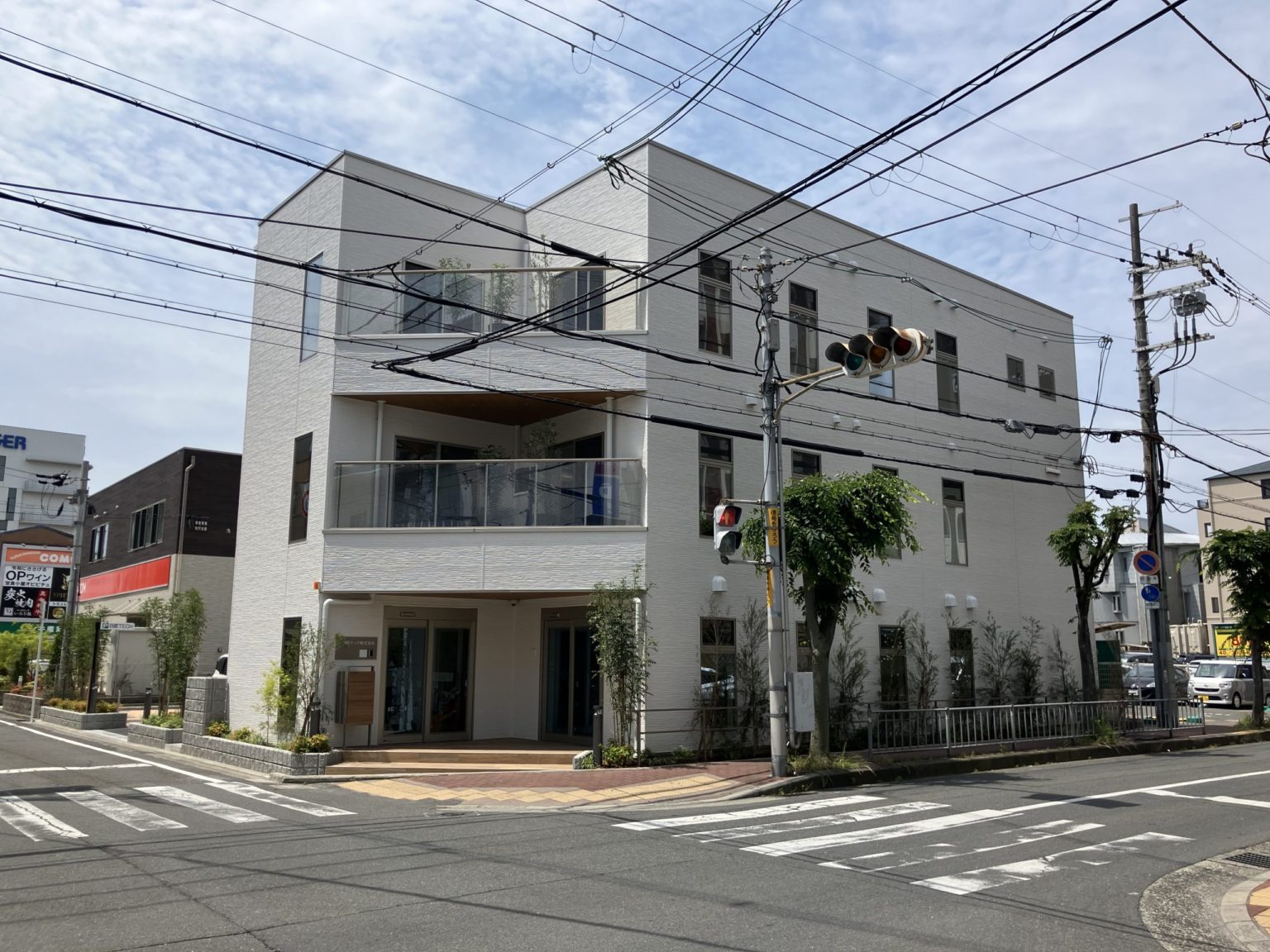 新社屋新築工事（完成） - 大阪府門真市で総合建設を営む『日匠テック株式会社』です。マンションや住宅の新築・リフォーム・耐震工事等の建築事業 ...